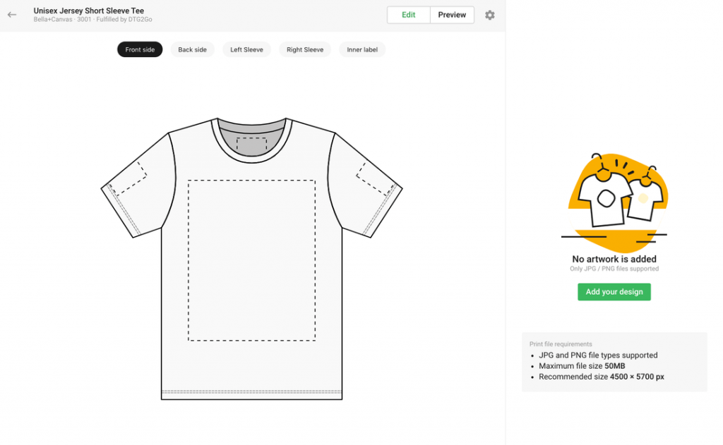 Bella Canvas 3001 - A to Z guide, Create Your Own, 100% Free