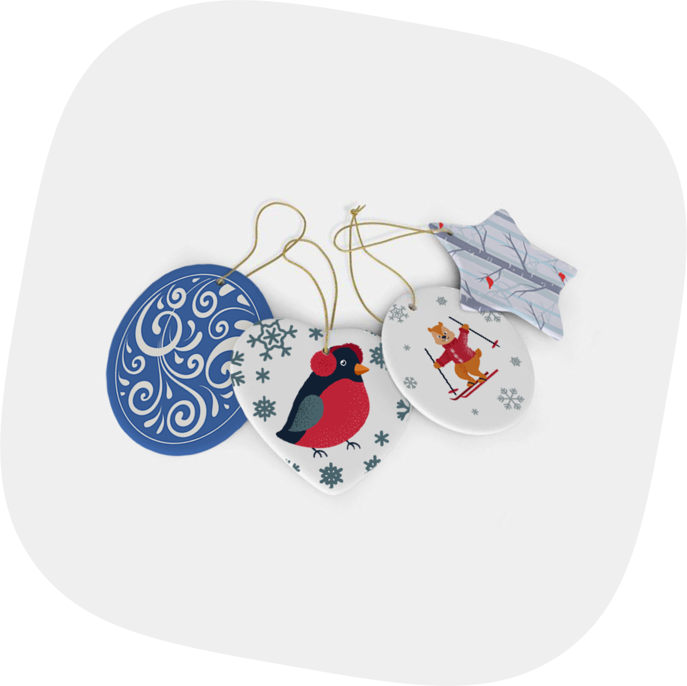 Personalized Christmas Ornaments | Make Your Own