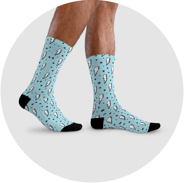 Custom Socks from $7.46 | Make Your Own Personalized Socks