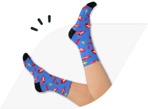 Custom Socks from $7.46 | Make Your Own Personalized Socks