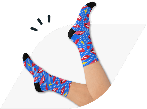 Custom Socks from $7.46 | Make Your Own Personalized Socks