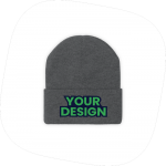 Custom Beanies | Custom Embroidered Beanies