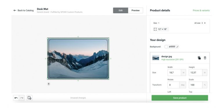 Custom Desk Mats | Make & Sell With Printify