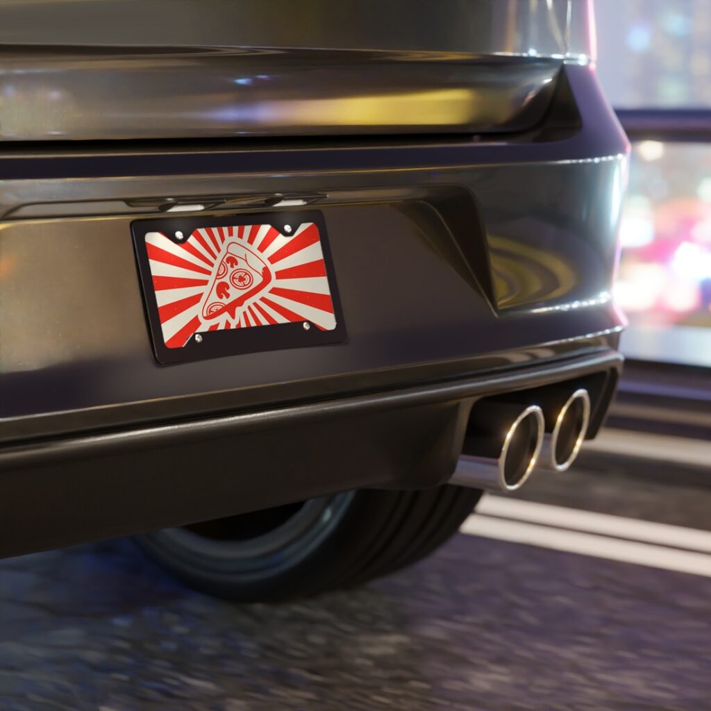 Custom front license plate | Print on Demand with Printify
