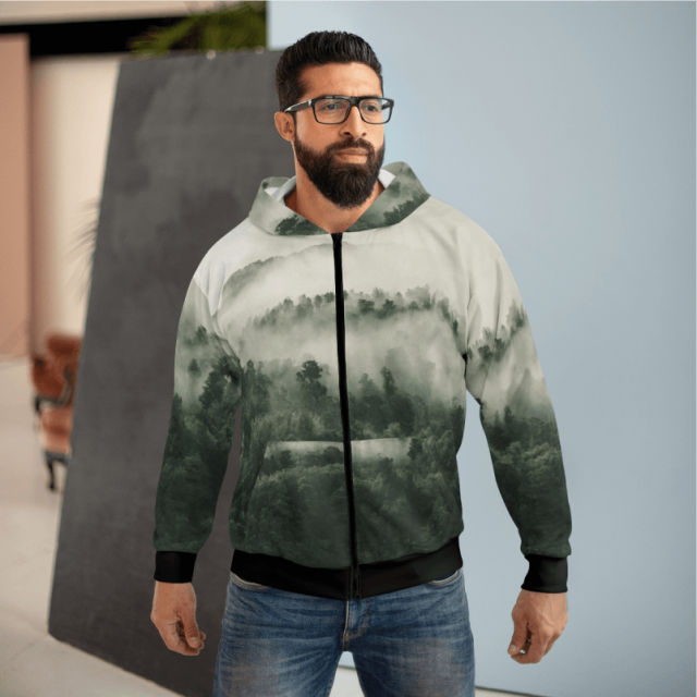 Custom All-Over-Print Hoodies – Printify