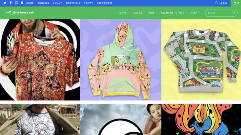 The Best Shopify T-Shirt Stores for Your Inspiration