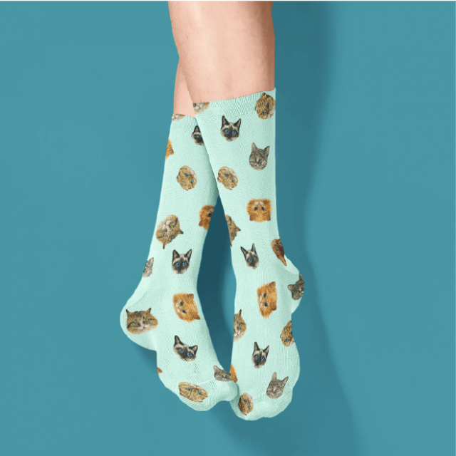 Custom Socks from $7.09 | Design Your Own Socks – Printify