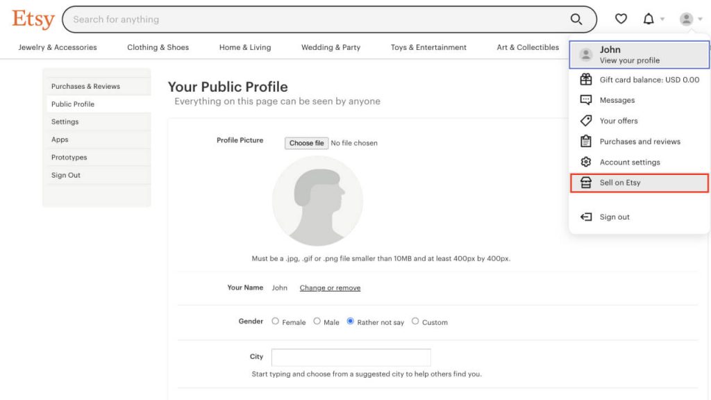 How to Start an Etsy Shop? – the Ultimate Guide – Printify