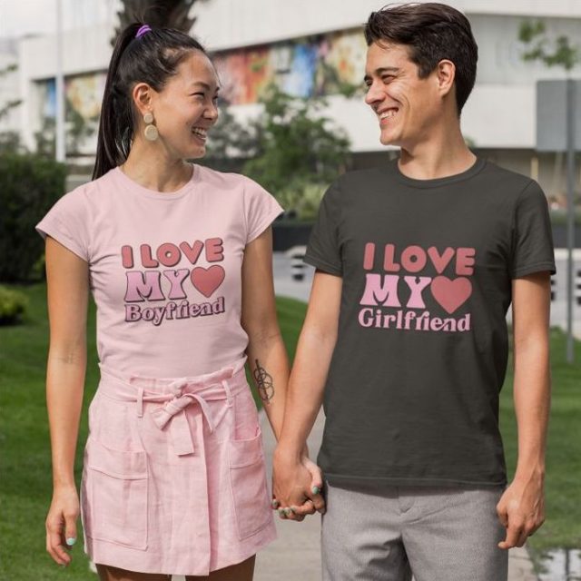Design your own Valentine shirts | No minimum order quantity