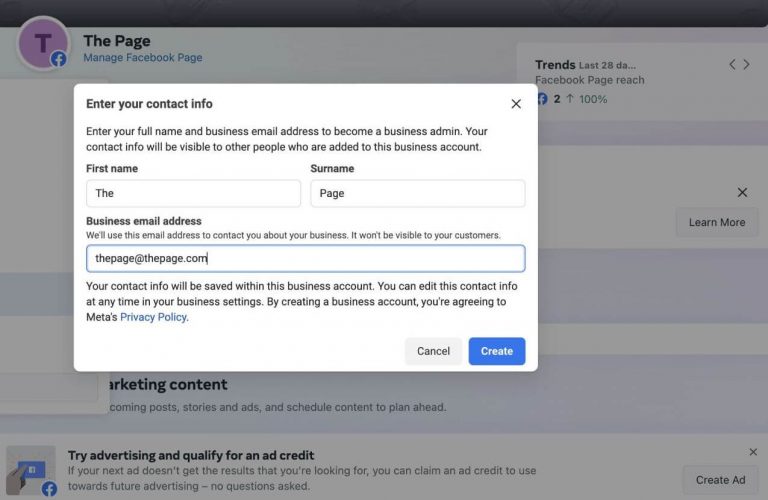 How to Create a Facebook Business Account: 4 Easy Steps