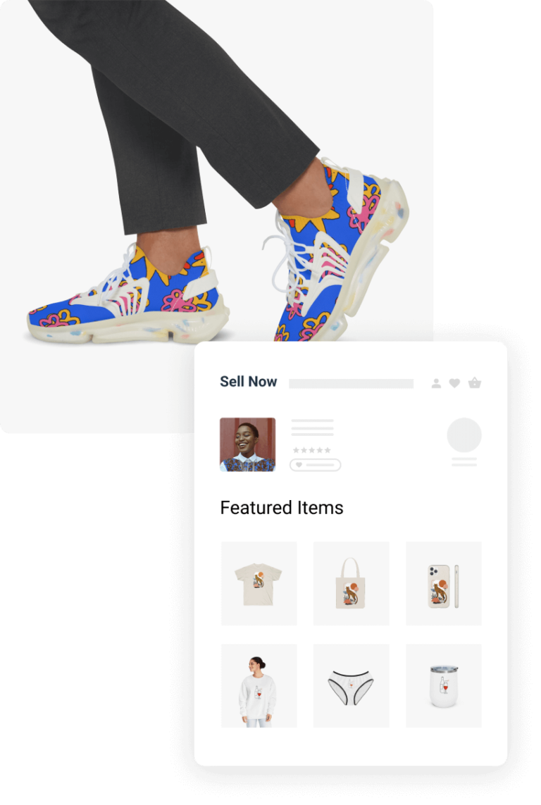 Print-on-Demand Sneakers – Create Custom Sneakers Online