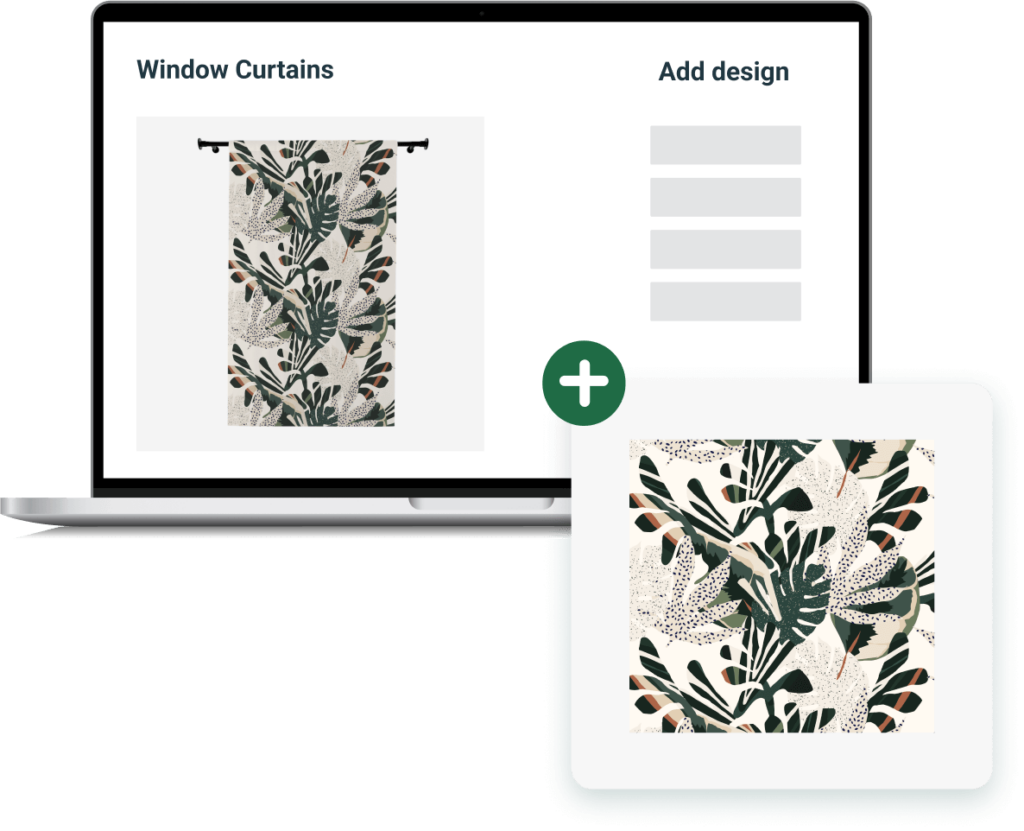 Design Custom Curtains – Printify