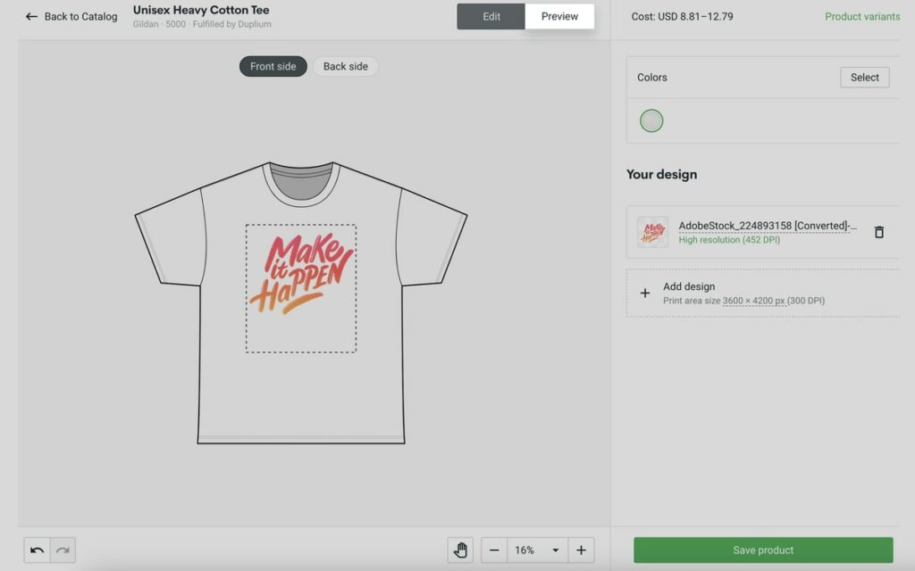 Customizable Mockup Backgrounds | Printify