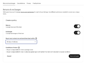 Make the Best Etsy Shop Policies – Printify