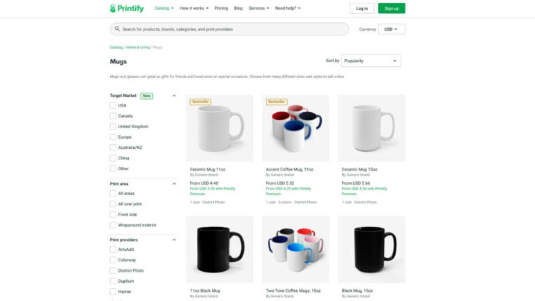 How to Print on a Mug: Printify Guide (2024)