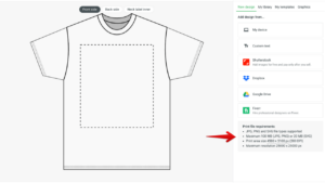 T-Shirt Design Size and Placement Tips – Printify Guide