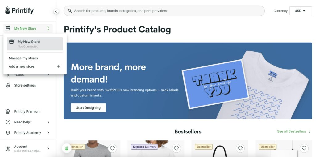 Private and White Label Clothing 101 – Printify
