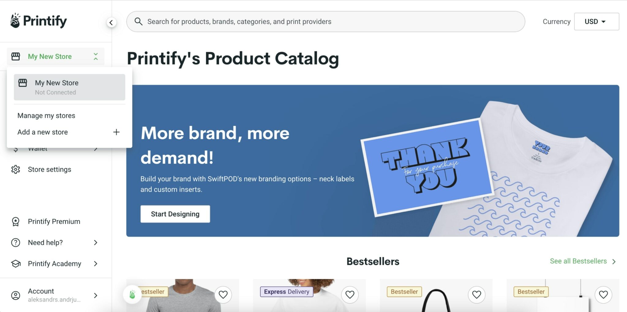 Private and White Label Clothing 101 – Printify