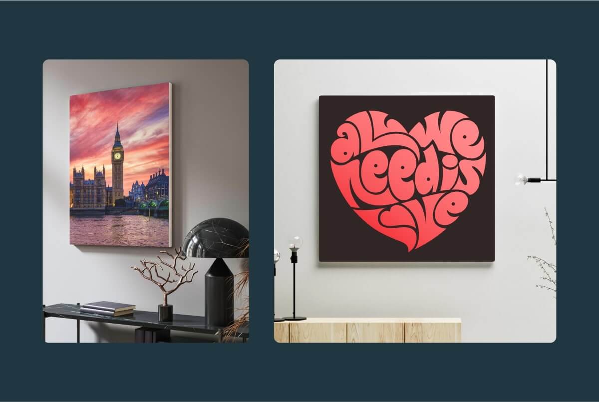 Personalised Canvas Prints | Order Your Own Artwork