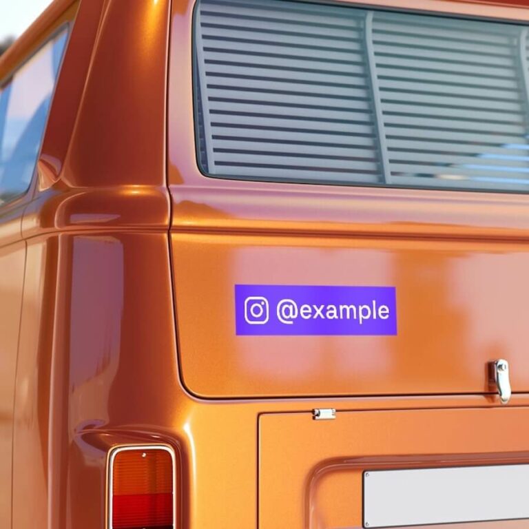Design Custom Bumper Stickers Online
