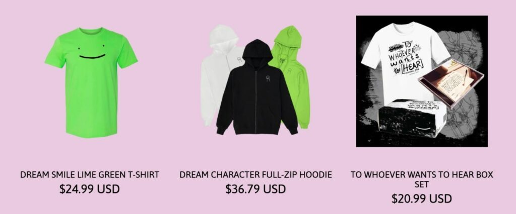 We Analyzed the 30 Best YouTuber Merchandise