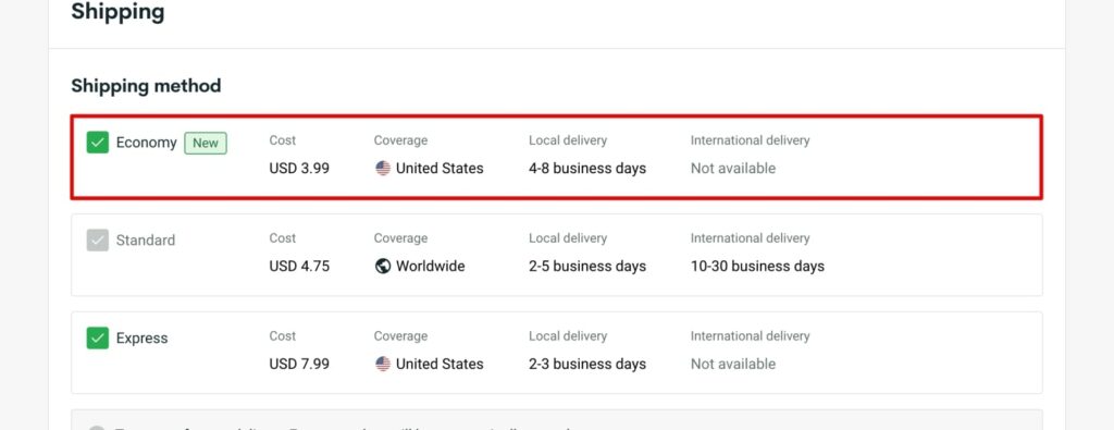Economy Shipping: Smart Savings for eCommerce Success