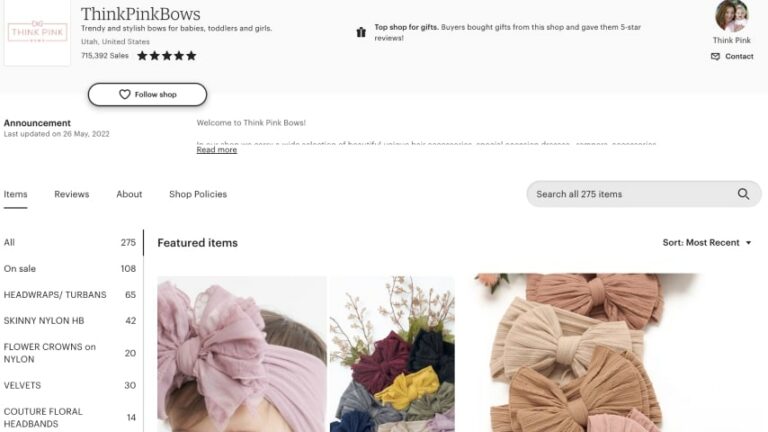 13 Most Successful Etsy Shops: Success Secrets & Tips
