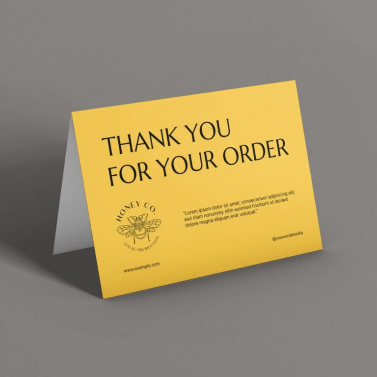 Create Custom Thank You Cards Online
