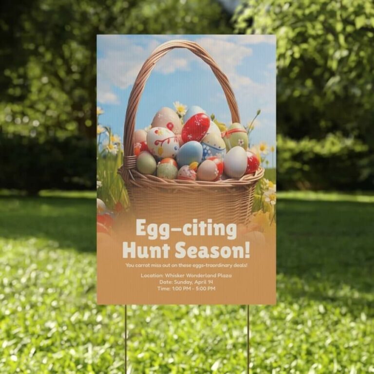 Make Custom Yard Signs With Printify