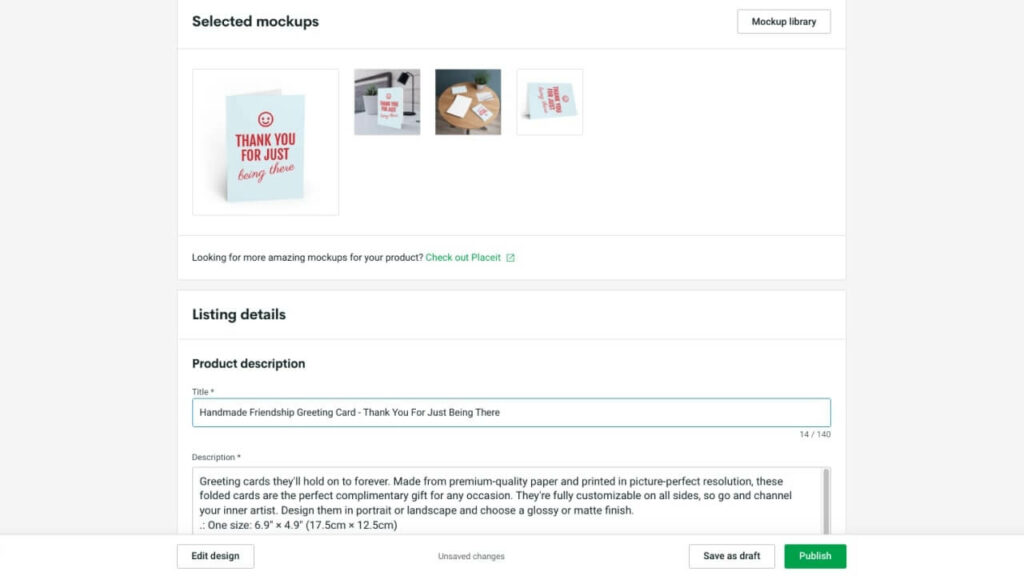 How to Sell Greeting Cards on Etsy With Print on Demand