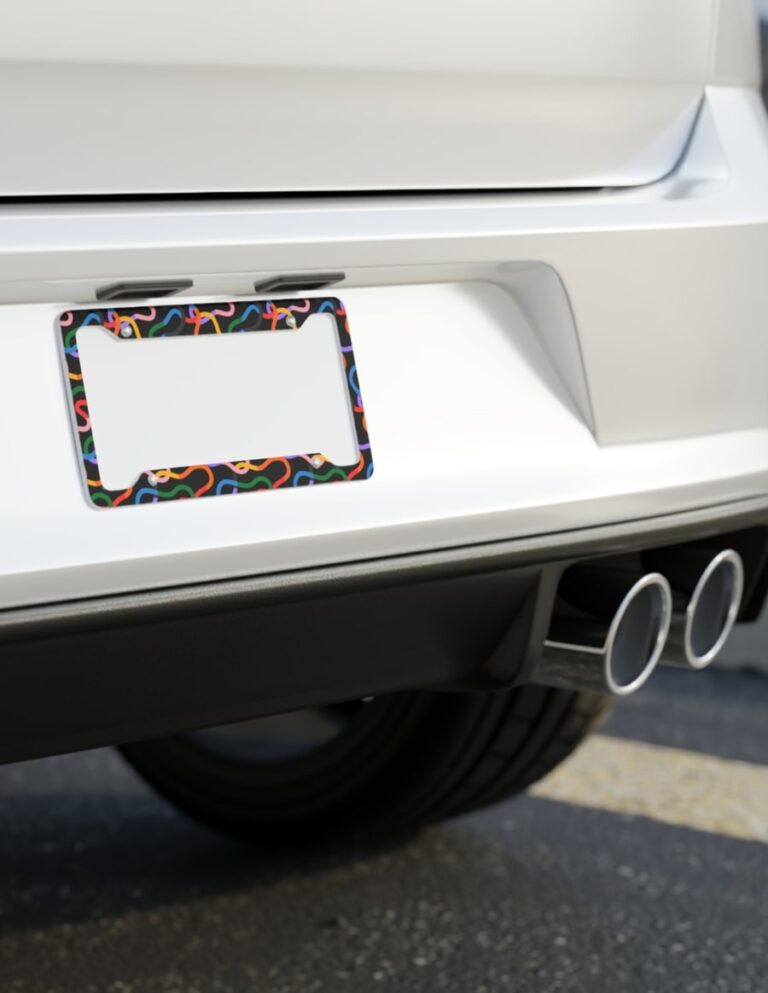 Create a Custom License Plate Frame – Printify