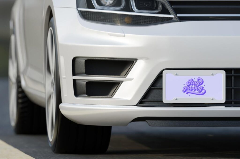 Custom Front License Plate – Printify