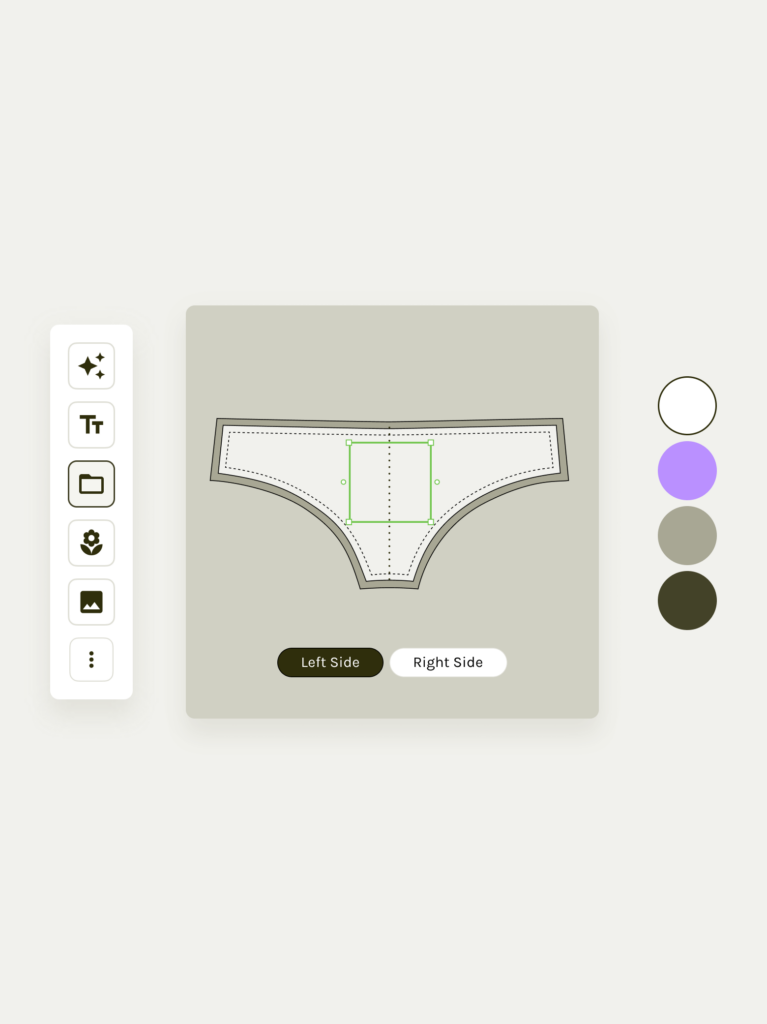 Make custom underwear with Print on Demand