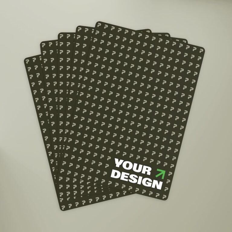 Make custom playing cards with Print on Demand