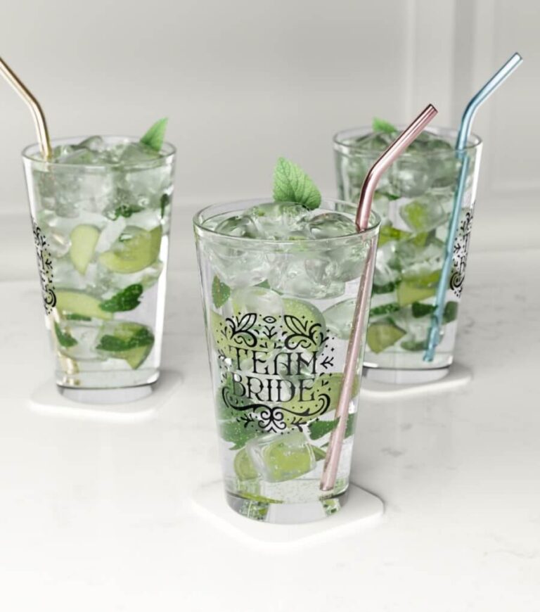 Custom glassware | Design and sell with Printify