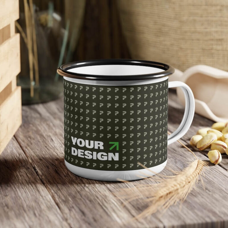 Design & Sell Custom Enamel Mugs