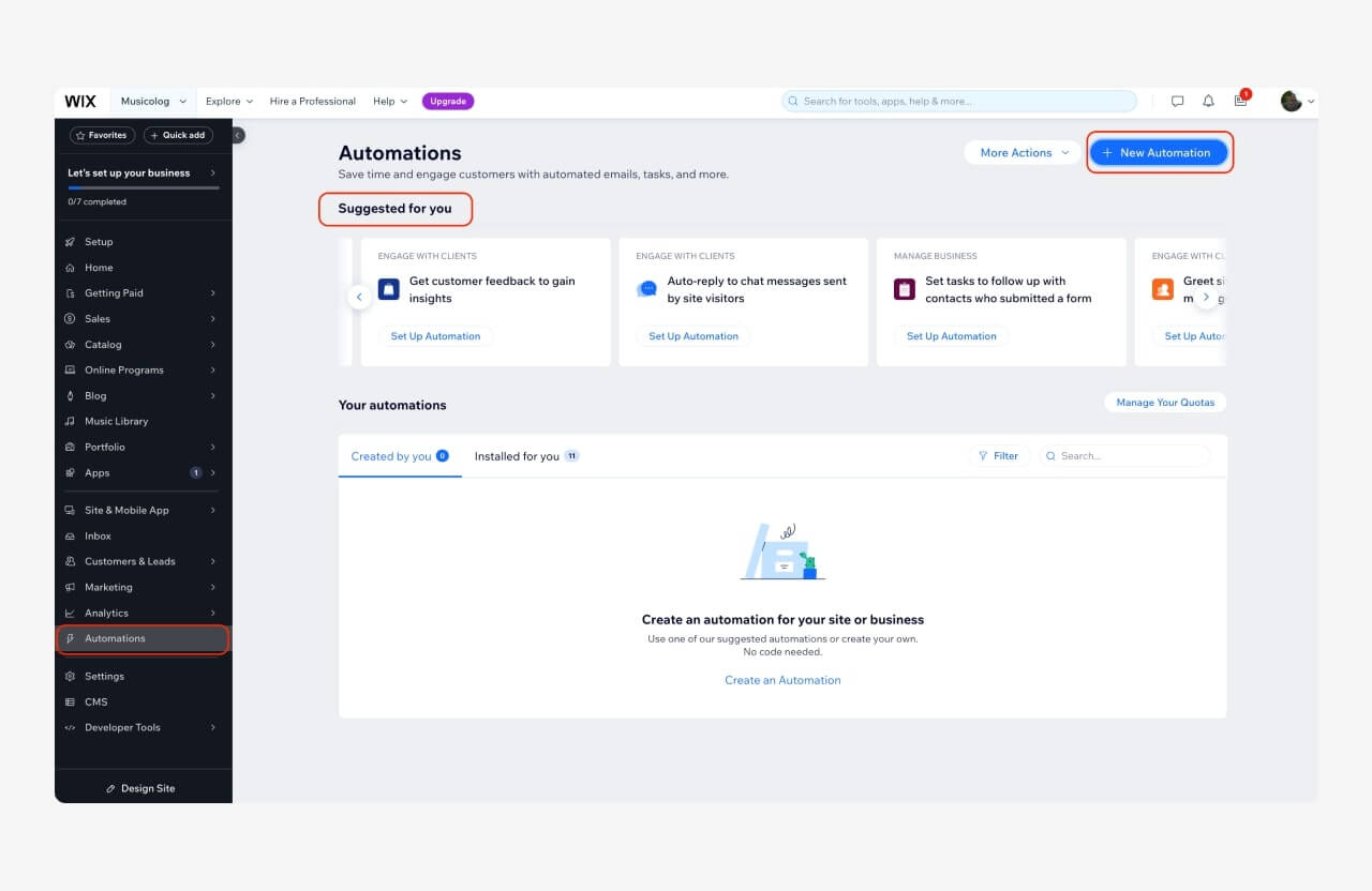 Wix Automations: Manage Your Website With Ease | Printify