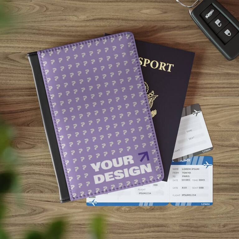 Personalized Passport Holder - Design and Sell with Printify