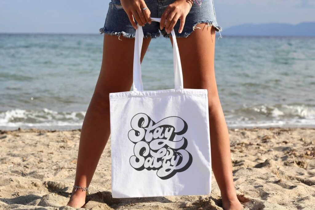 Make Your Own Personalized Beach Bags with Print on Demand