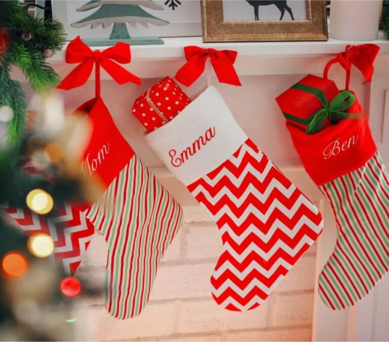 Personalized Christmas Stockings - Make Your Own