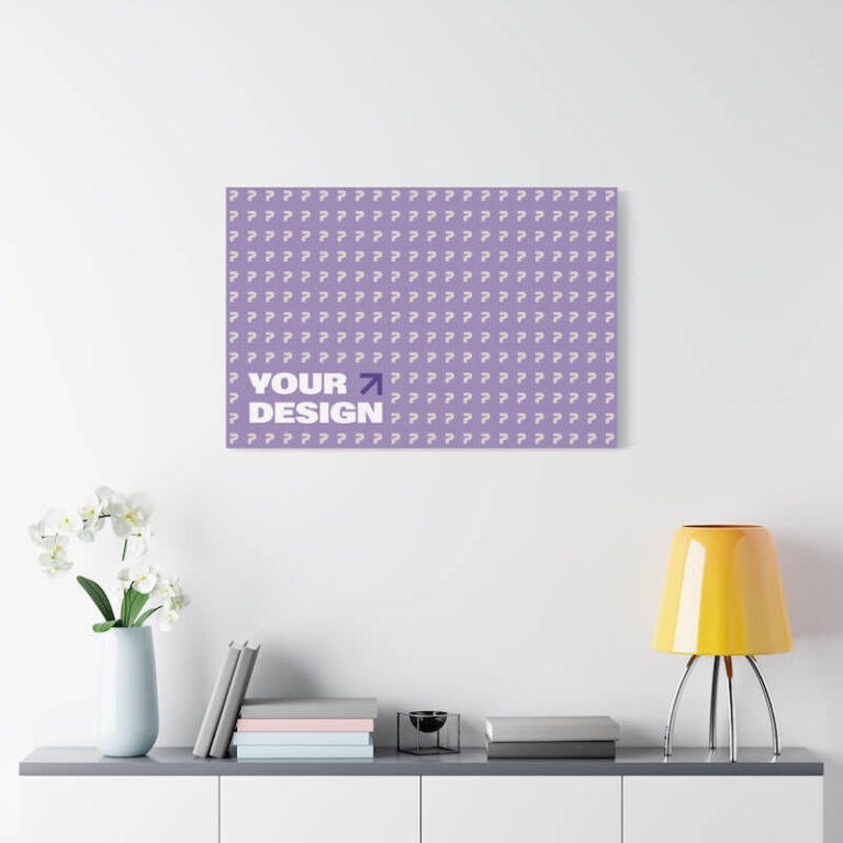 Create and Sell Custom Canvas Prints With Print on Demand