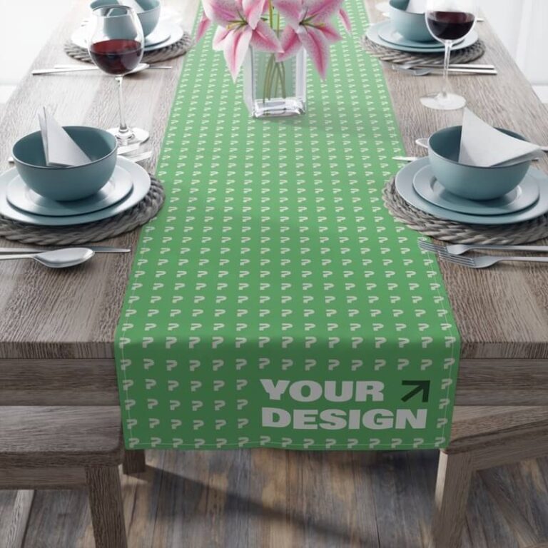 Custom Tablecloth | No Minimum Order, No Up-Front Costs