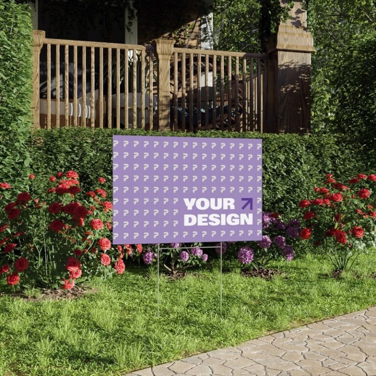 Make Custom Yard Signs With Printify