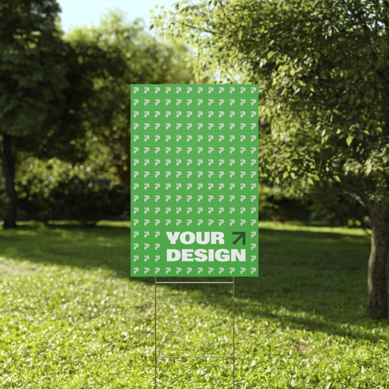 Make Custom Yard Signs With Printify