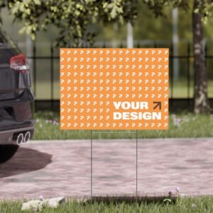 Make Custom Yard Signs With Printify