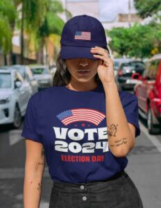 Customize campaign t-shirts with your own design online