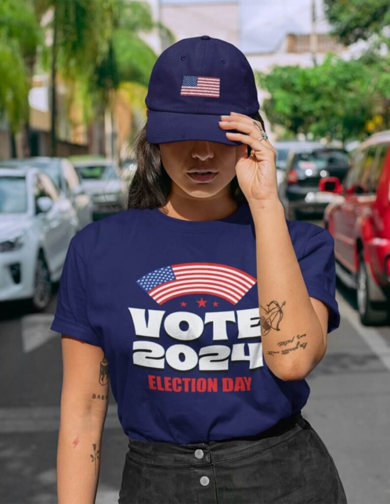 Customize campaign t-shirts with your own design online