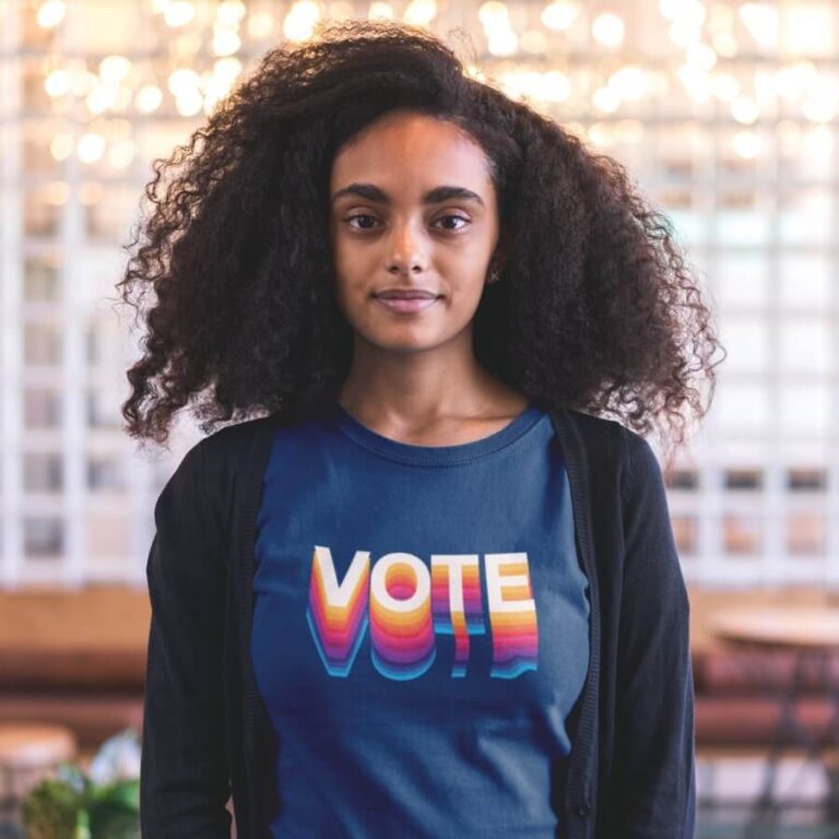 Customize campaign t-shirts with your own design online