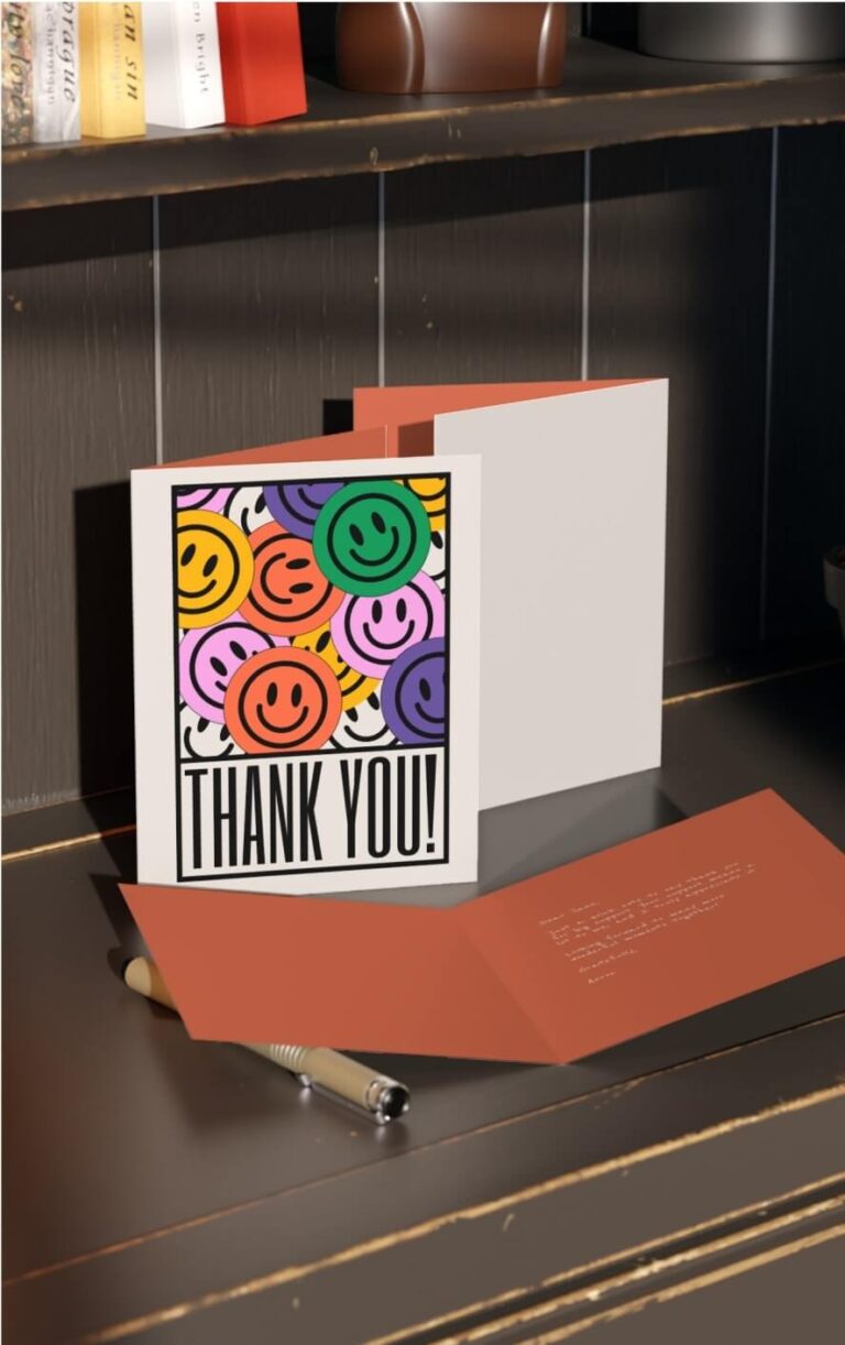 Create Custom Thank You Cards Online