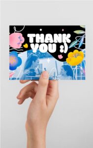 Create Custom Thank You Cards Online